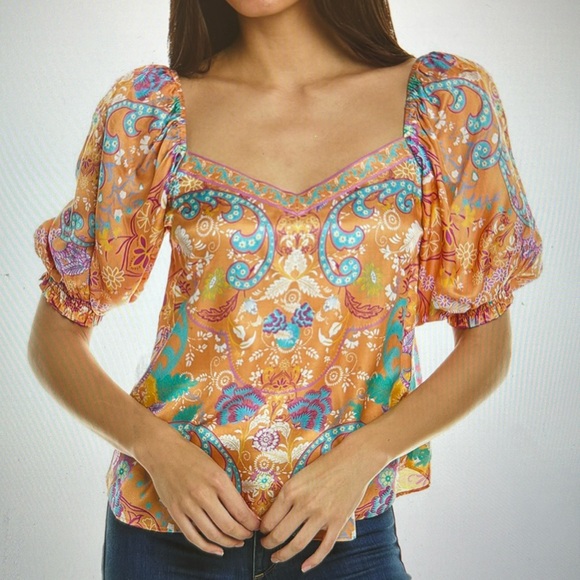Hale Bob | Tops | Hale Bob Large Silk Blend Top | Poshmark